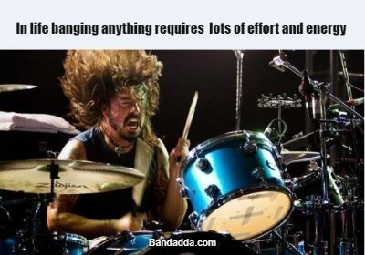 Drummers with sublime energy - BandAdda Band Music Memes India